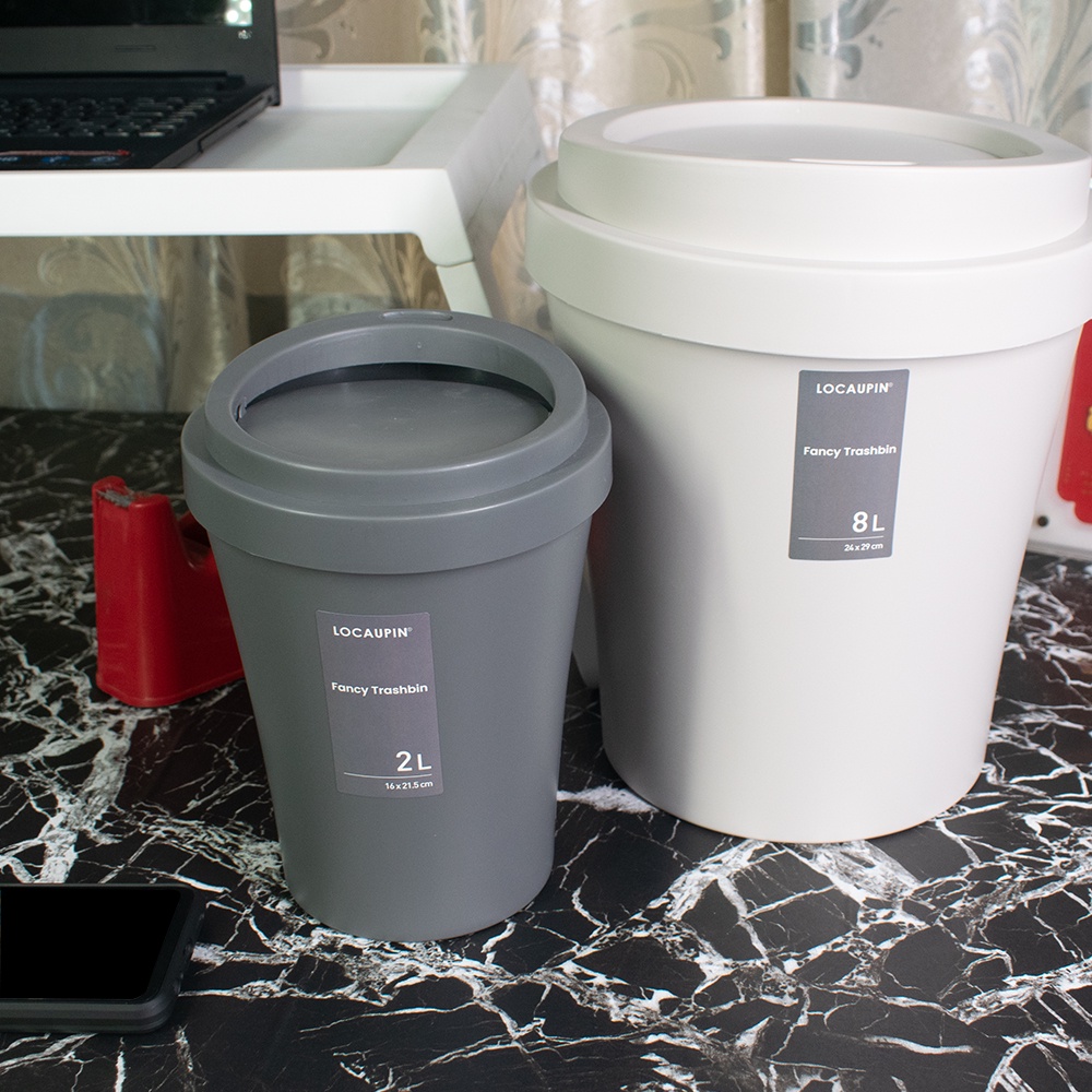 Office Desk Garbage Can Bucket Home Countertop Wastebasket Bathroom ...