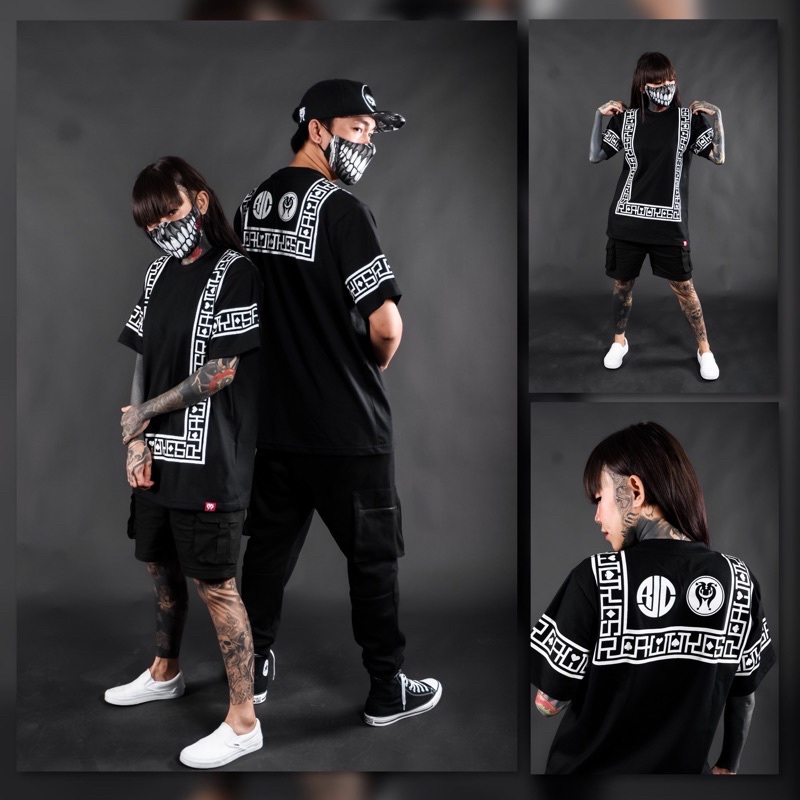 Real Jokes Clothing Monogram Black | Shopee Philippines