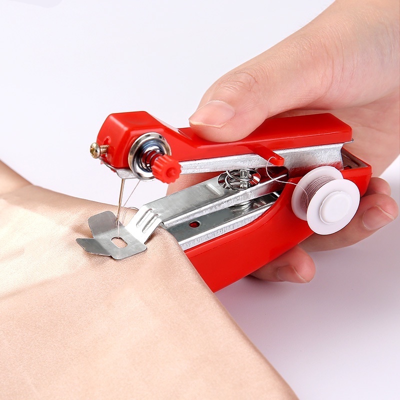 Mini Manual Sewing Machine Mini Portable Stitching Tools Operation ...