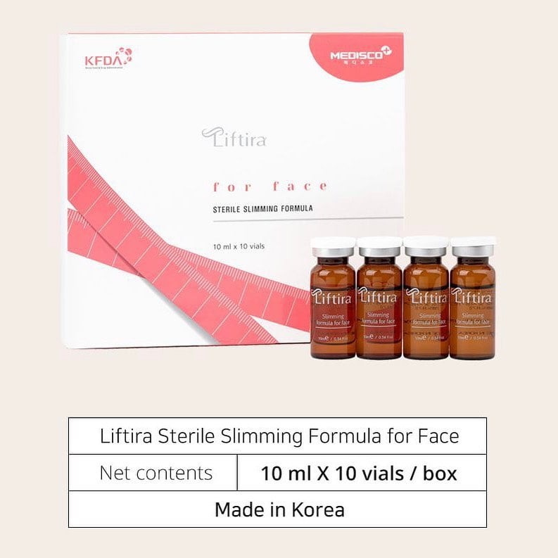 Liftira Sterile Slimming Formula for Face (1 Box) | Shopee Philippines