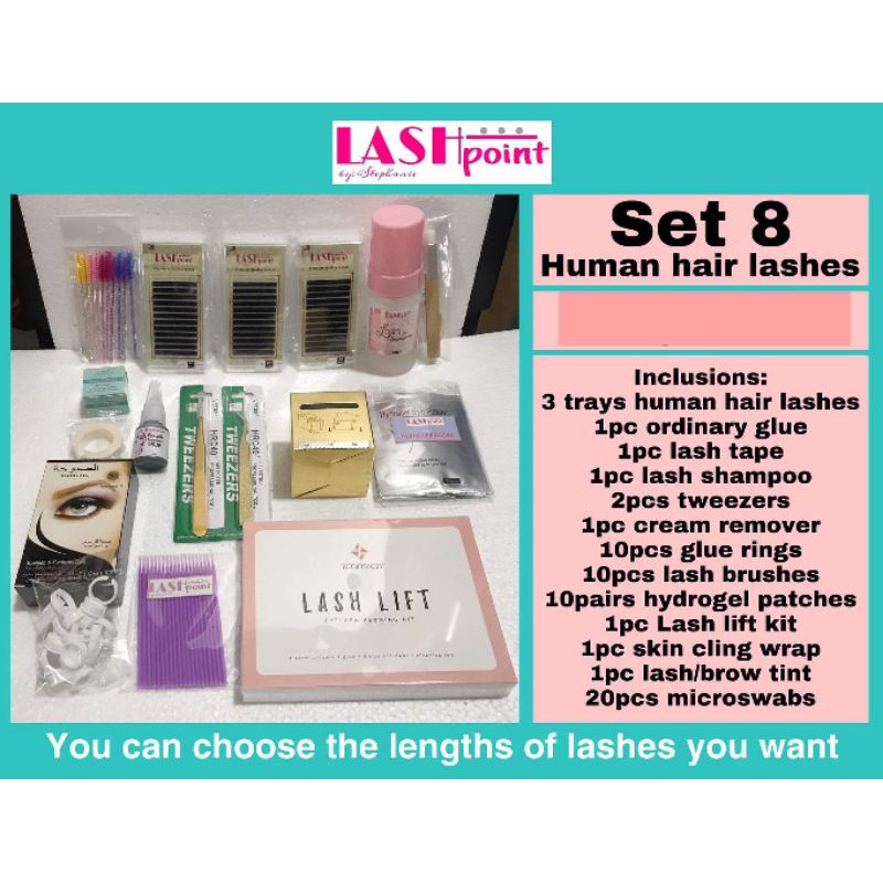 eyelash extension complete kits | Shopee Philippines
