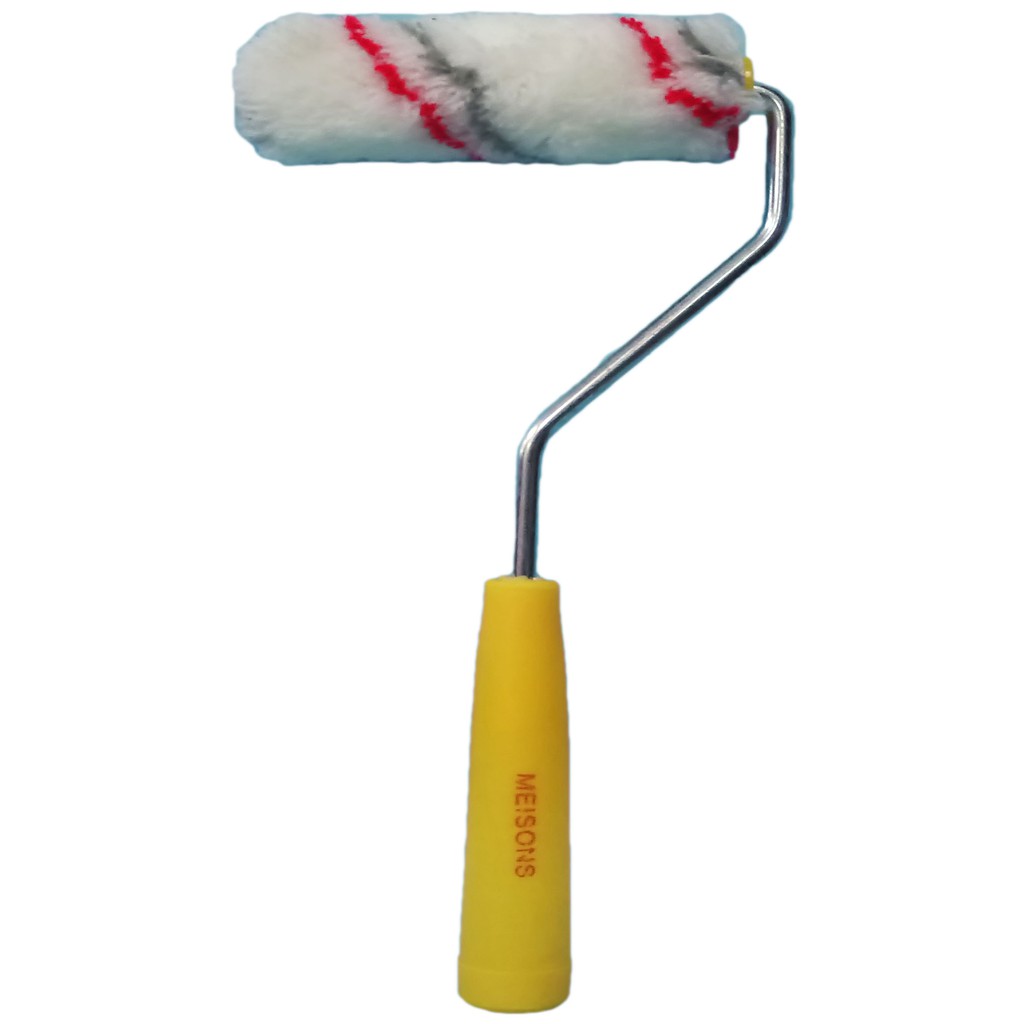 MEISONS BABY ROLLER BRUSH 4" WITH HANDLE ( COTTON TYPE ) ( WITH HANDLE ...