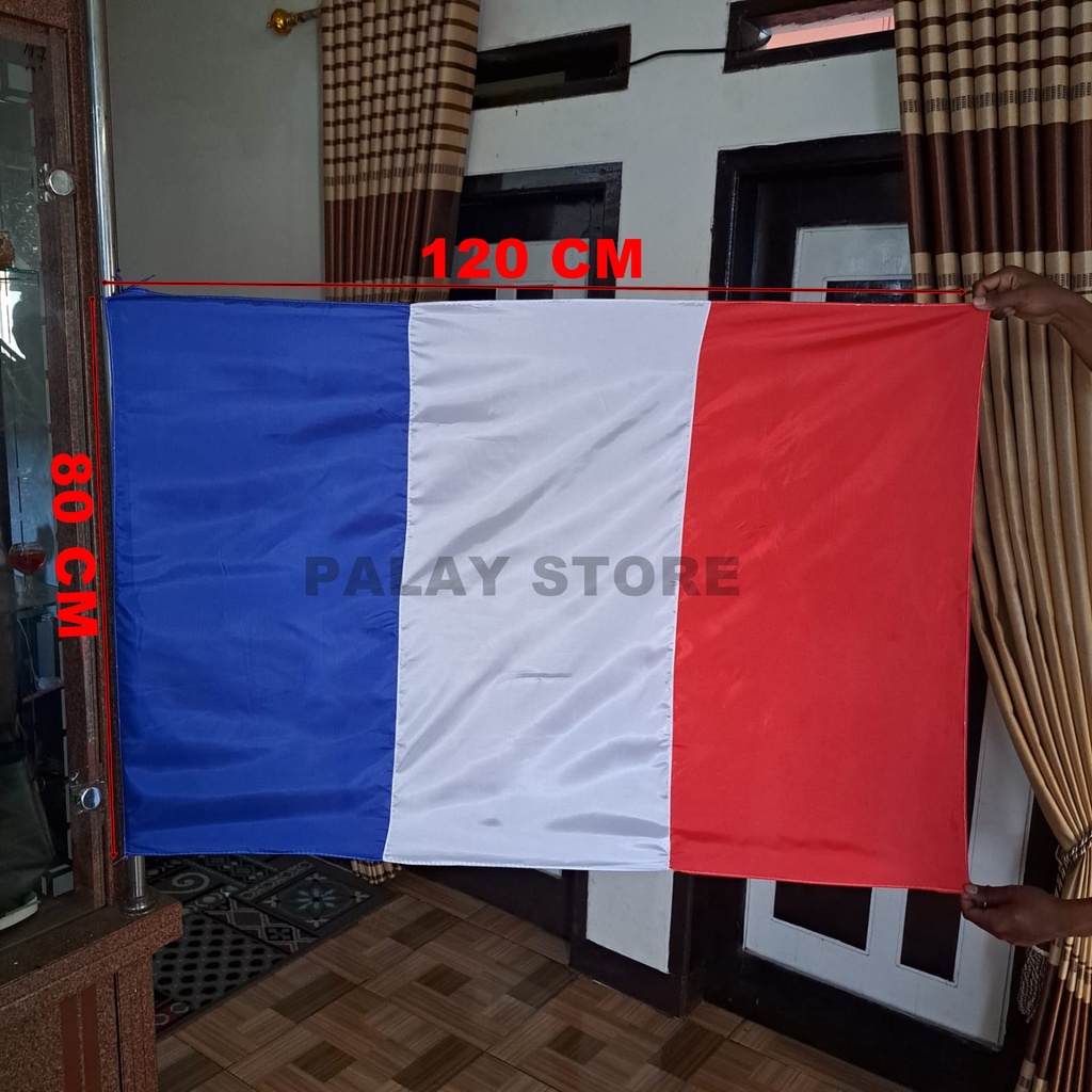 French STATE FLAG 120 CM x 80 CM | Shopee Philippines