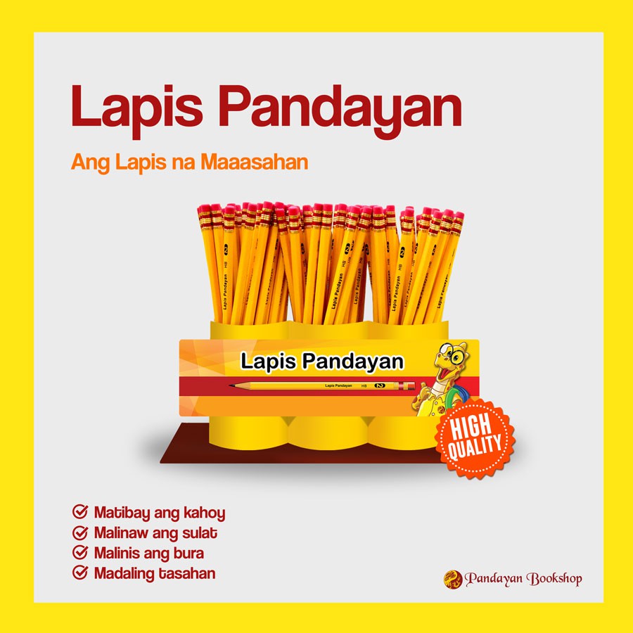 Lapis Pandayan (#2 Pencil) | Shopee Philippines