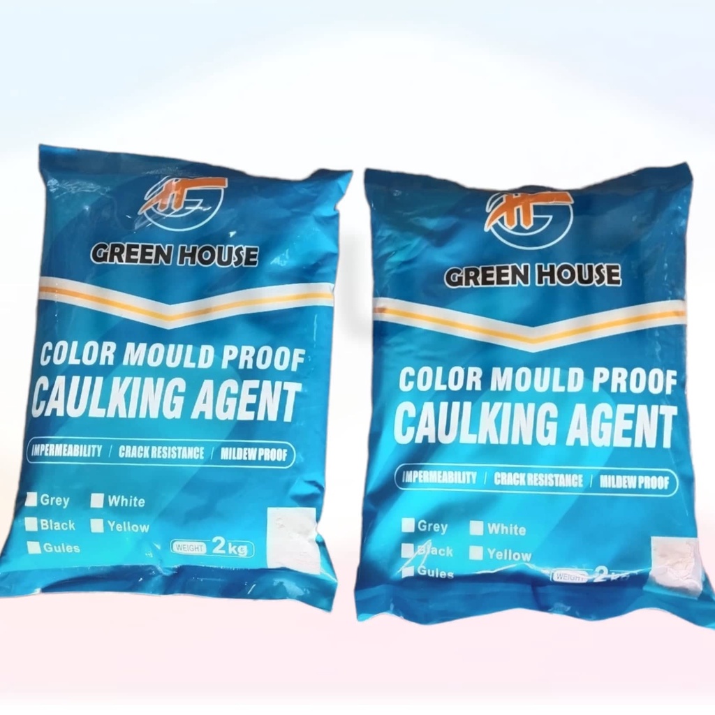 Green House Color Mould Proof Caulking Agent { TILE GROUT} | Shopee ...