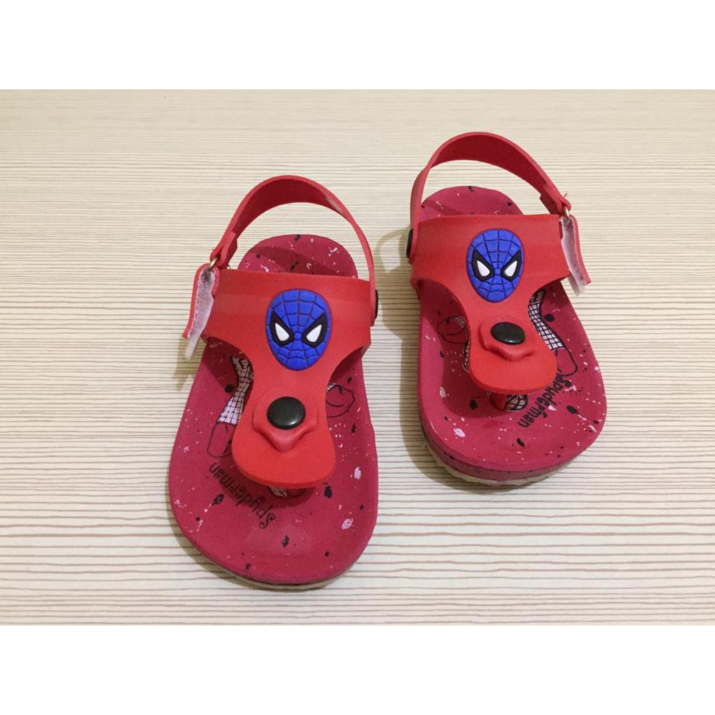 Spiderman Character Child Sandals | Shopee Philippines