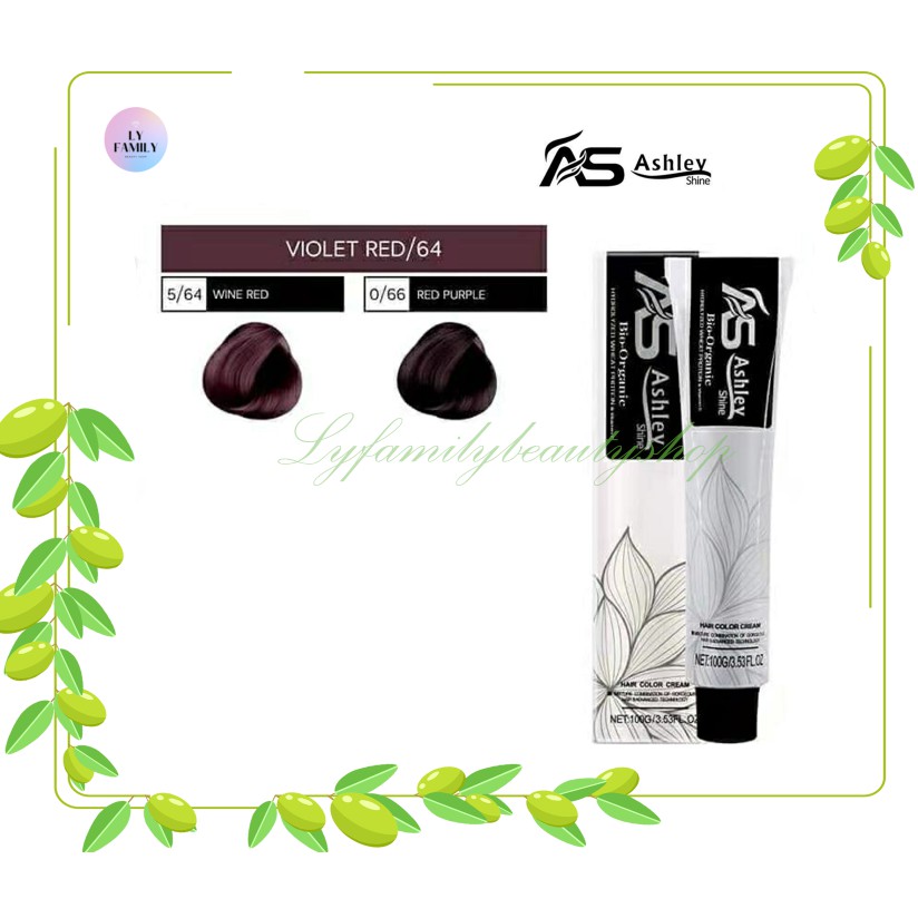 Ashley Hair Color Dye Tube 100ml(Violet) | Shopee Philippines