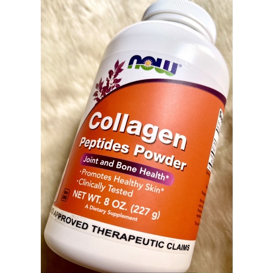 NOW COLLAGEN PEPTIDES POWDER PROMOTES HEALTHY SKIN ,JOINT and HEALTHY ...