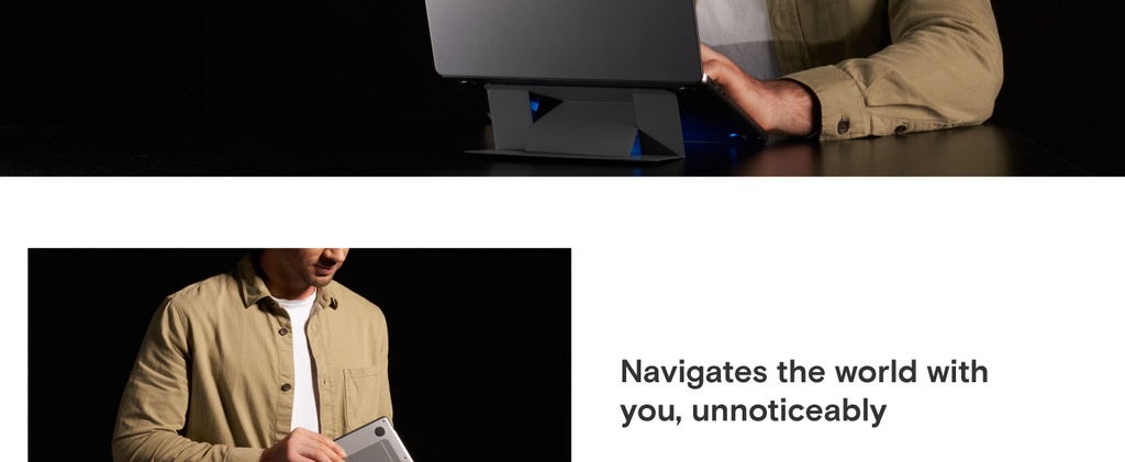 MOFT Cooling Ventilation Reusable Adhesive Laptop Stand | Shopee ...