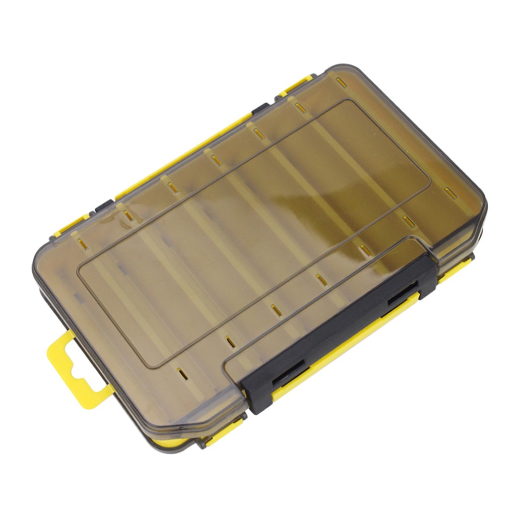 Double Sided Fishing Tackle Boxes Bait Jig Storage Box Lure Hook ...