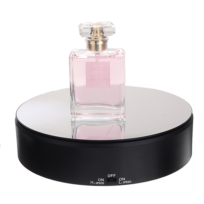 Mirror Surface Rotating Display Stand Base Adjustable Jewelry Show ...