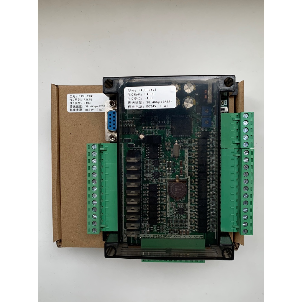 Mitsubishi FX3U-24MT-6AD-2DA PLC Board | Shopee Philippines