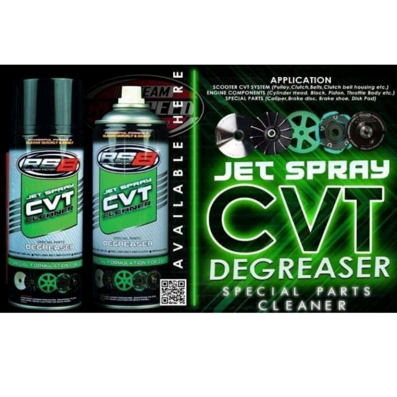 Rs8 CVT CLEANER SPRAY | Shopee Philippines