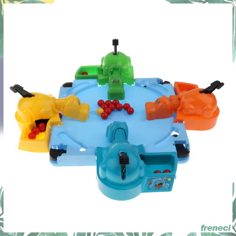 [Freneci] Mini Desktop Hungry Hippo Game Feeding Hippo Game Toy for ...