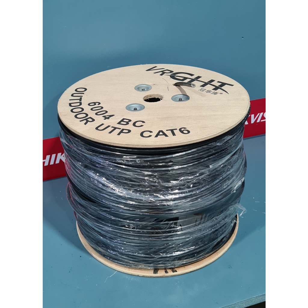 VRGHT-CAT6 OUTDOOR BLACK PURE COPPER | Shopee Philippines