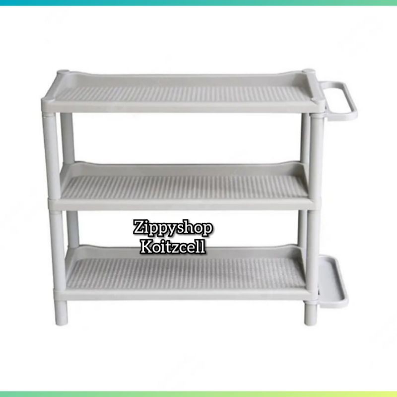 Ace-krishome Multipurpose 3-story Shoe Rack With Umbrella Holder ...