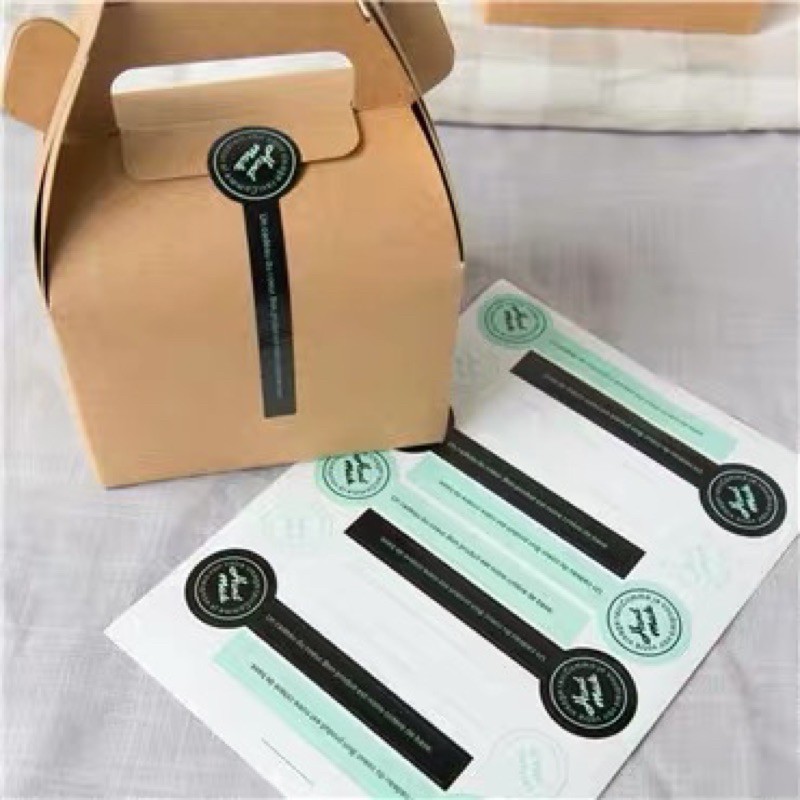 Adhesive Packaging Seal Sticker 200pc 240 pcs | Shopee Philippines