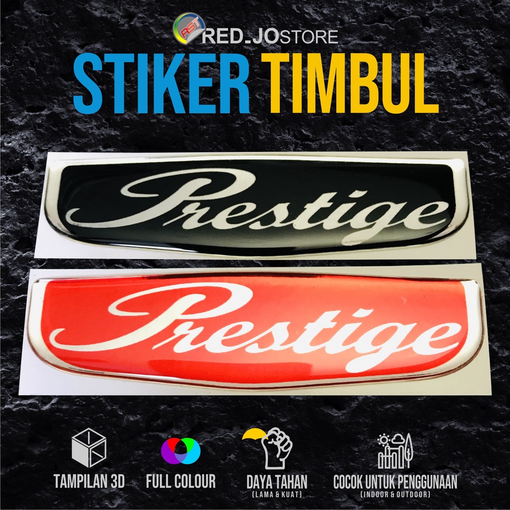 Honda PCX 3D Flex PRESTIGE EMBLEM LOGO Sticker | Shopee Philippines