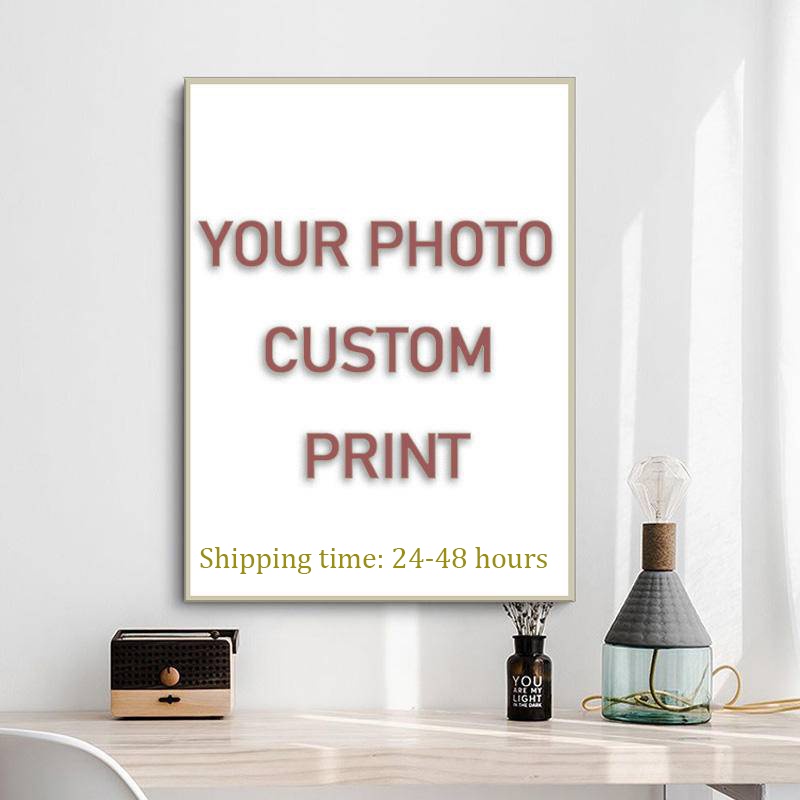 Custom Print Canvas Painting By Your Photo Ads Poster Personal ... Custom Print Canvas Painting By Your Photo Ads Poster Personal ...