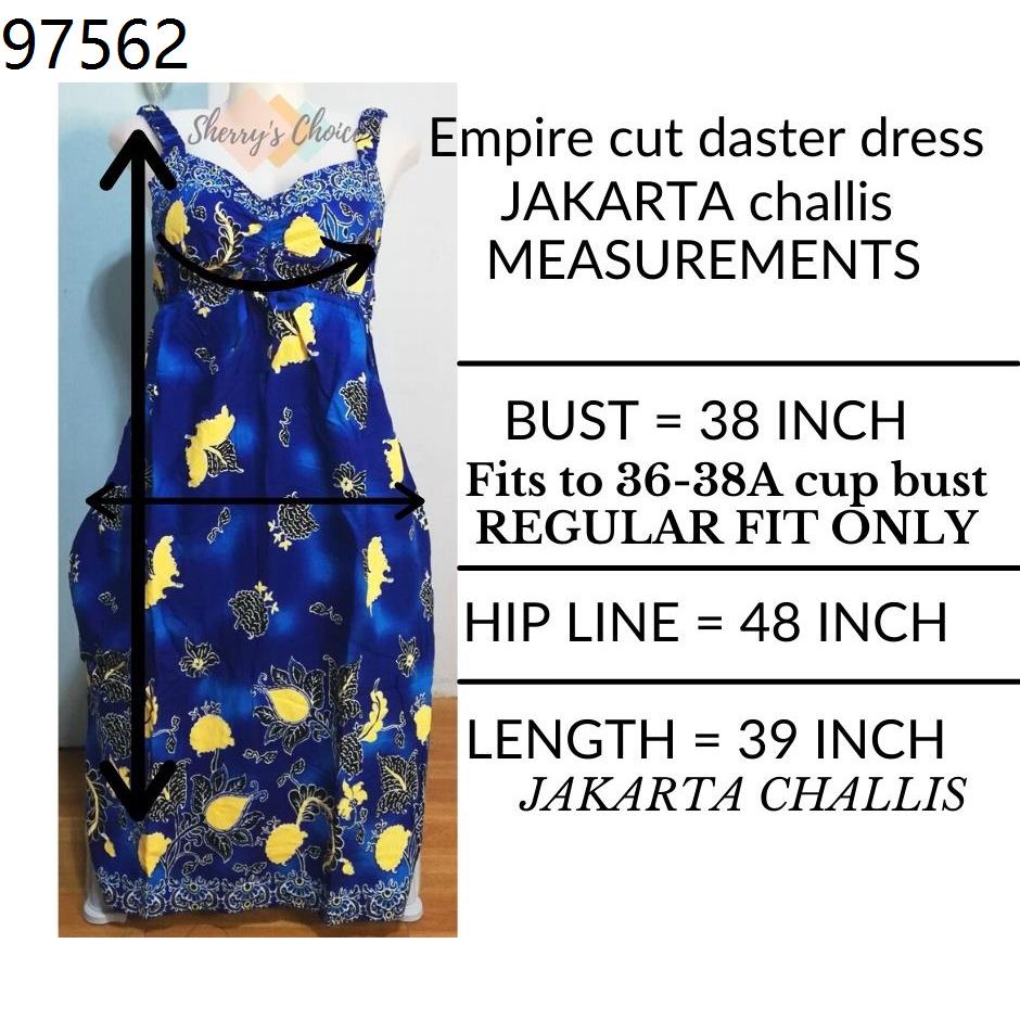 duster pambahay Empire cut duster dress Jakarta Challis daster pambahay ...