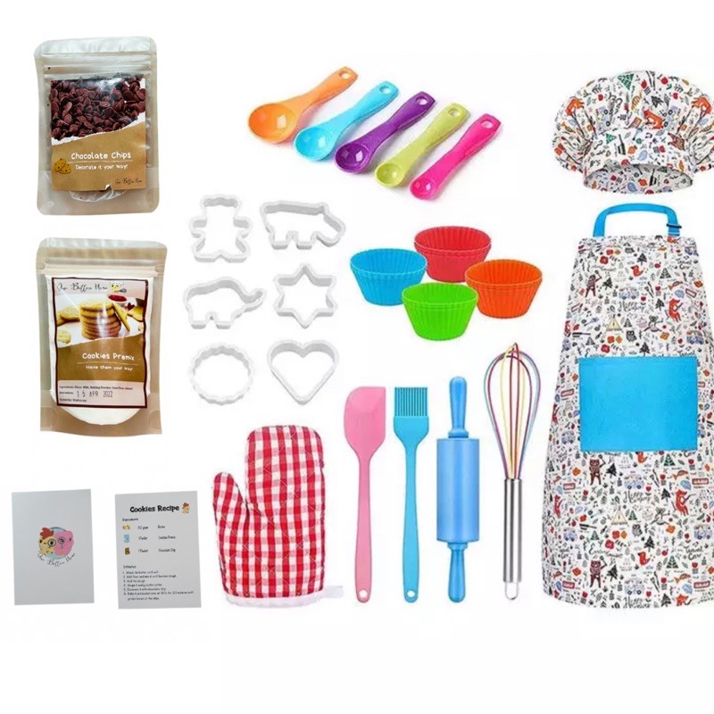 Our Button Nose HBL kids activity - Bake your own cookies set | Shopee ...