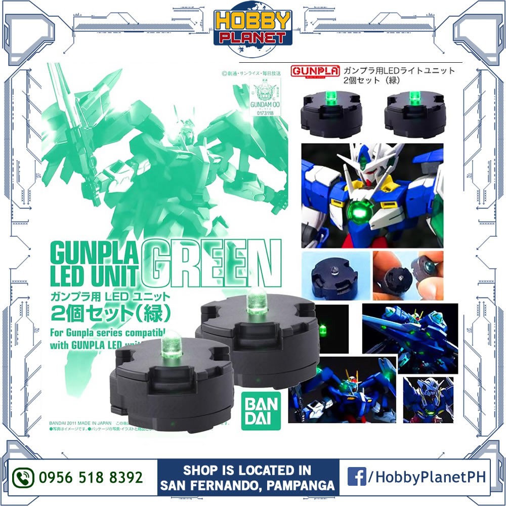 Bandai Gunpla LED unit 2 Pieces Set (Green) | Shopee Philippines