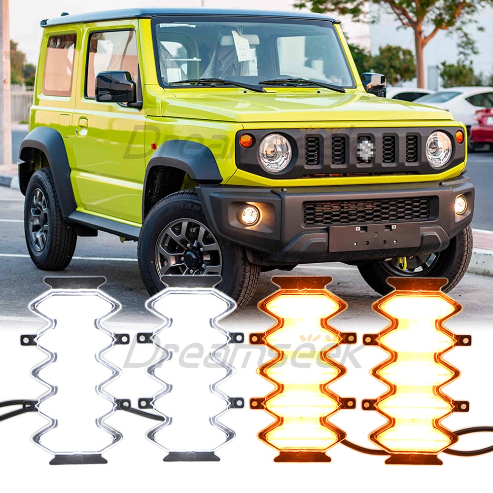LED Front Grille Lights For Suzuki Jimny 2019 2020 2021 2022 2023 ...