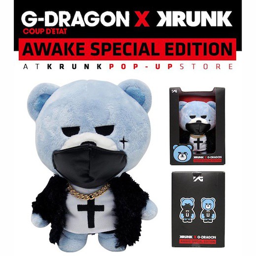 KRUNK X G-DRAGON BEAR (AWAKE SPECIAL EDITION) | Shopee Philippines
