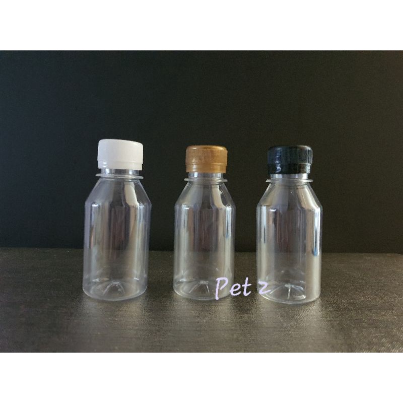 PET 2 100ML Empty Bottle Flip Top Cap Botol Kosong Botol Penutup Flip ...