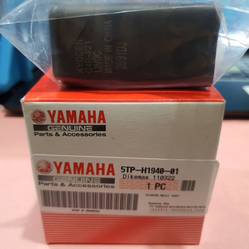 Genuine Yamaha Starter Relay Assy NMAX V1 Mio Sporty Soulty | Shopee ...