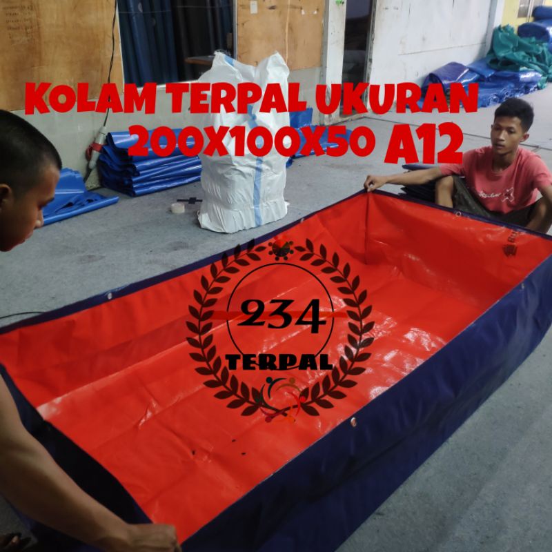 Pond TARPAL SIZE 200x100x50 VARIOUS TYPES | Shopee Philippines