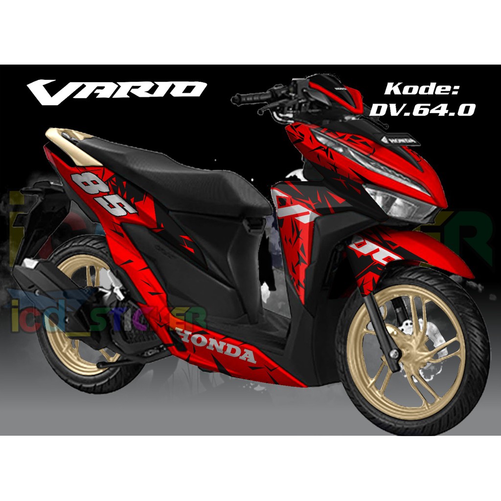 Decal vario all new vario Graphic motif no 85/sticker vario 150/decal ...
