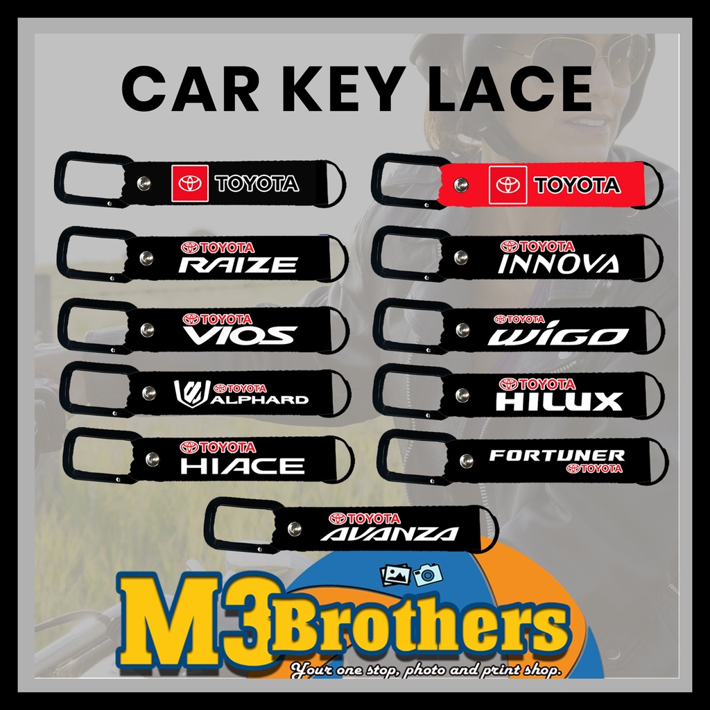CAR 1.0 Keylace / Keyholder/ Keychain / Lace / Lanyard | Shopee Philippines