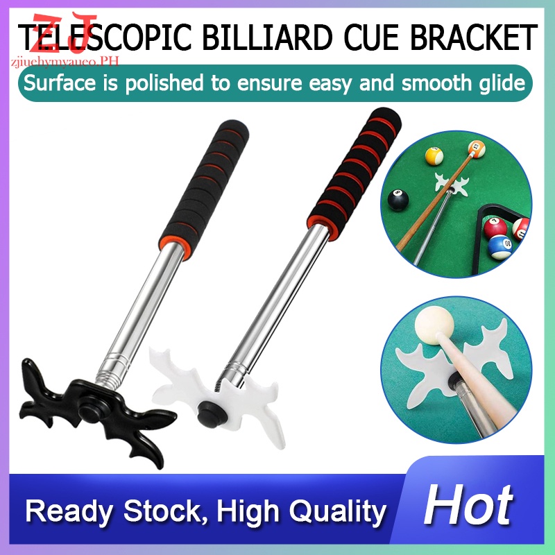 Retractable Billiard Cue Stick Bridge with Bridge Head, Billiard Pool ...