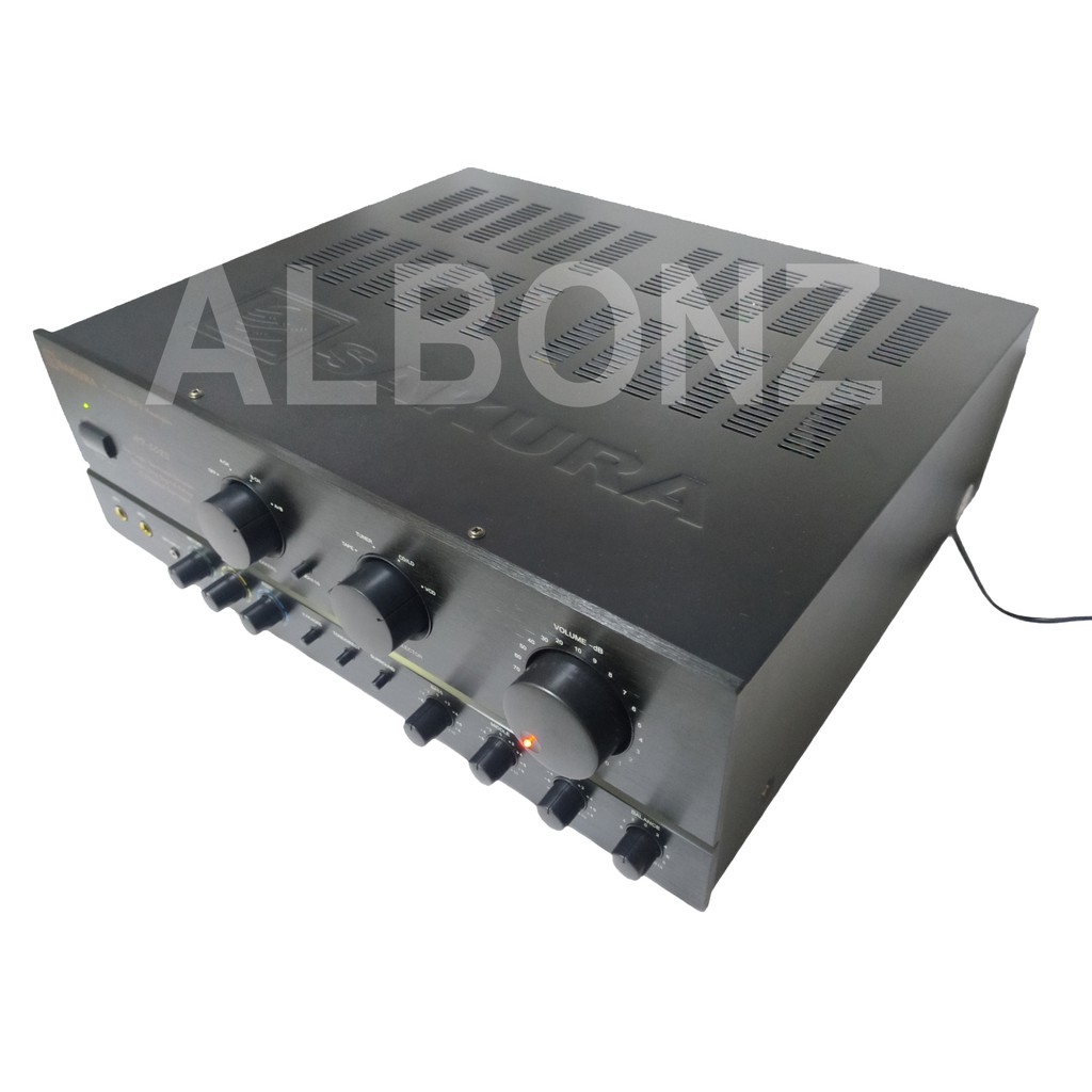Sakura AV-5023 (550W x 2)(ORIGINAL) Karaoke MP3 Amplifier | Shopee ...