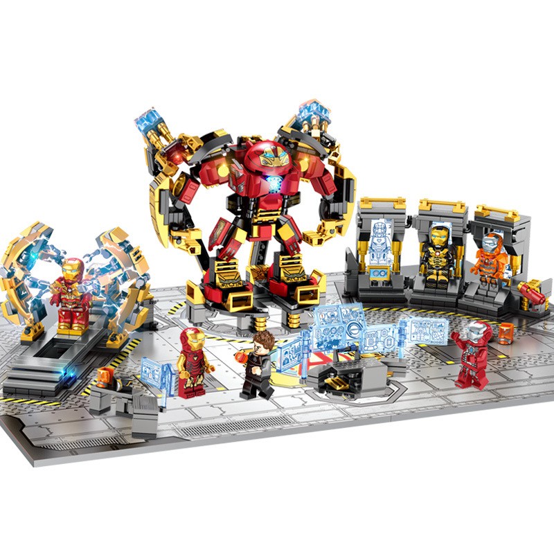Iron man LY76016A Assembly Model | Shopee Philippines