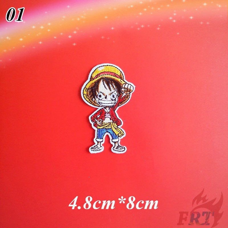 ☠ One Piece - Anime Character Cosplay Patch ☠ 1Pc/4Pcs DIY Sew on Iron ...