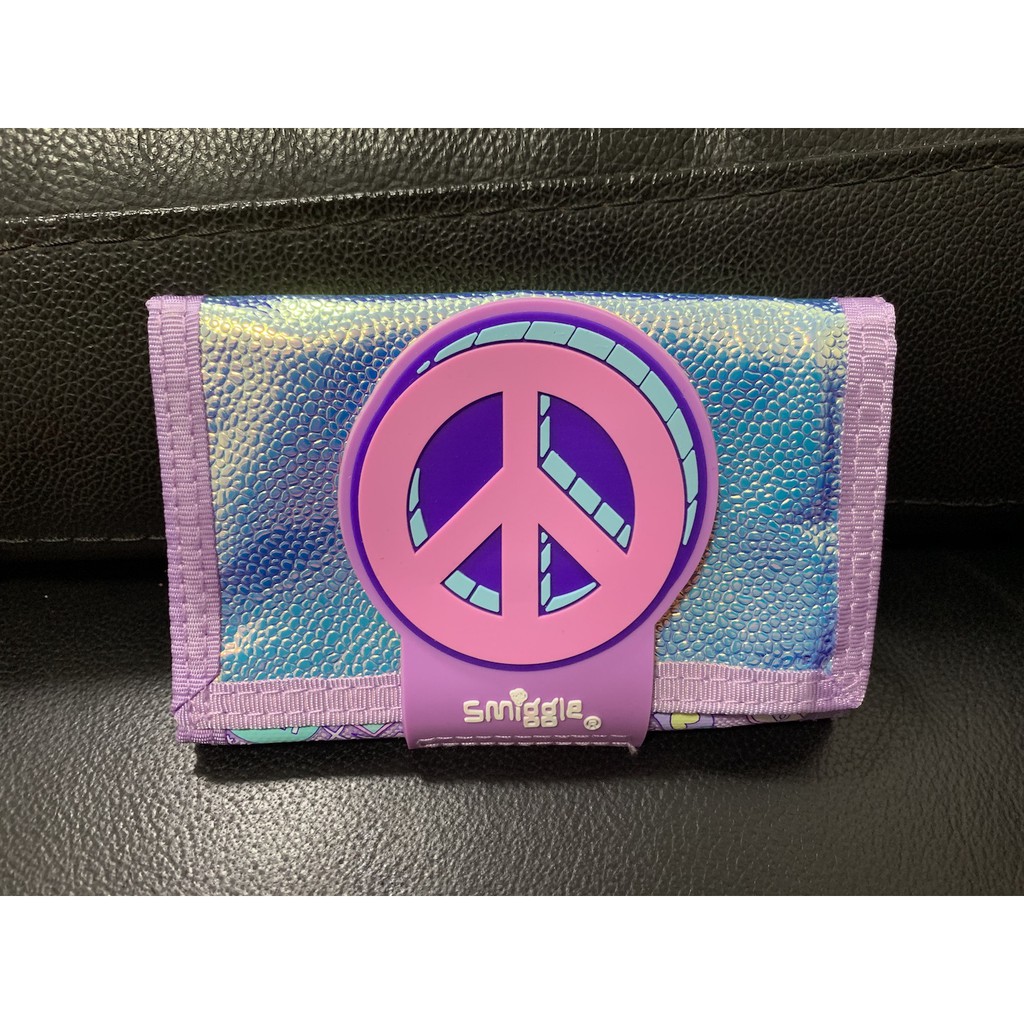 Stylin Wallet (Lilac) (Peace Design) (Smiggle) | Shopee Philippines