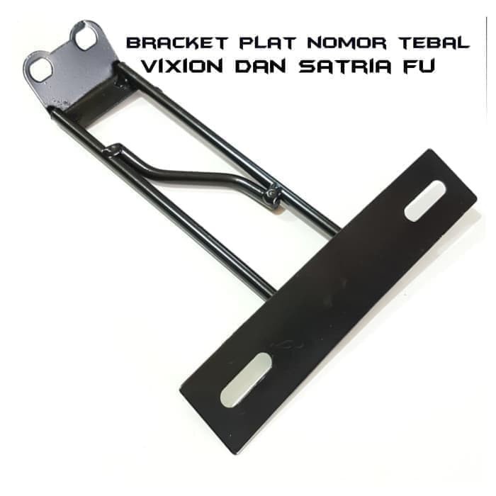 Front police license plate bracket. satria fu 150 and vixion license ...