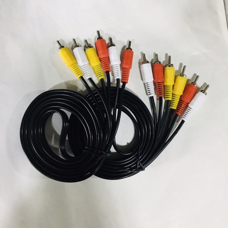 Jack VIDEO HIGH GRADE CABLE Good for ampli,Tv etc | Shopee Philippines