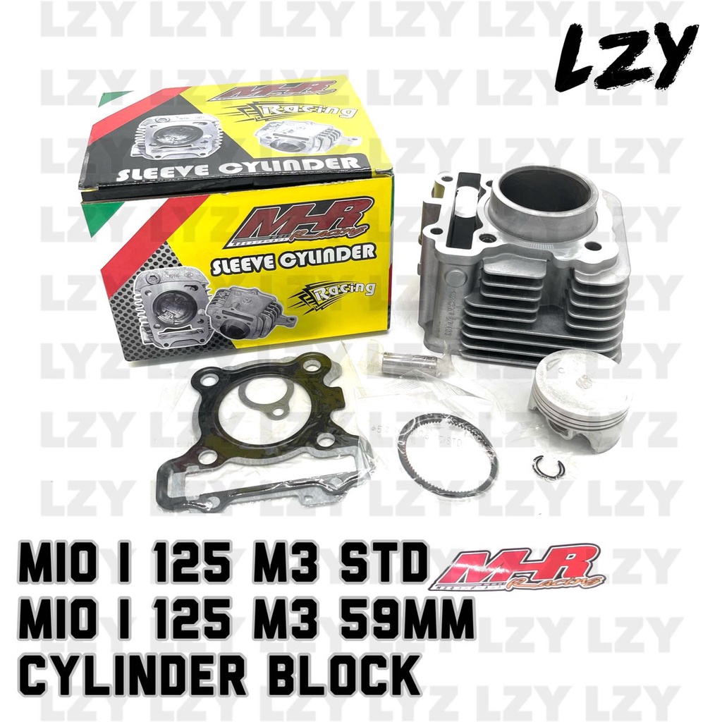 MHR Racing Yamaha Mio i 125 / M3 / Soul i 125 Cylinder Block Set STD ...
