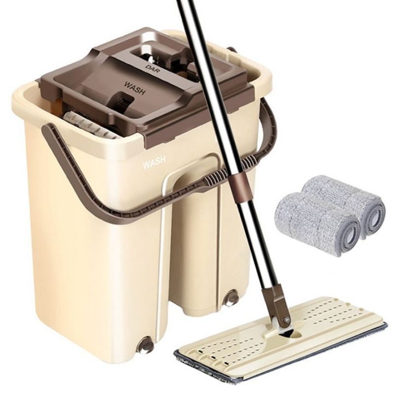 Self-wringing smart mop set | Shopee Philippines