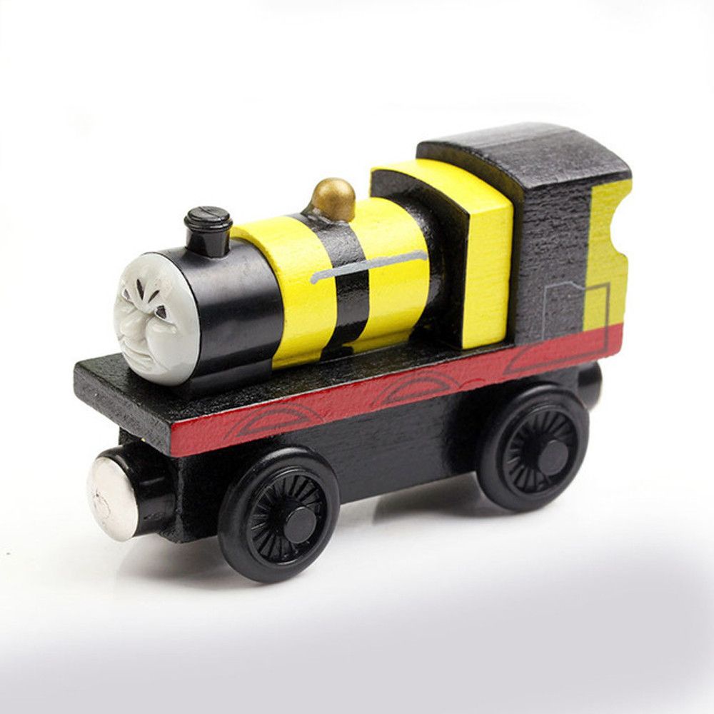 AVALENTINE Child Toys Wooden Douglas Wood Train Model Thomas Trains ...