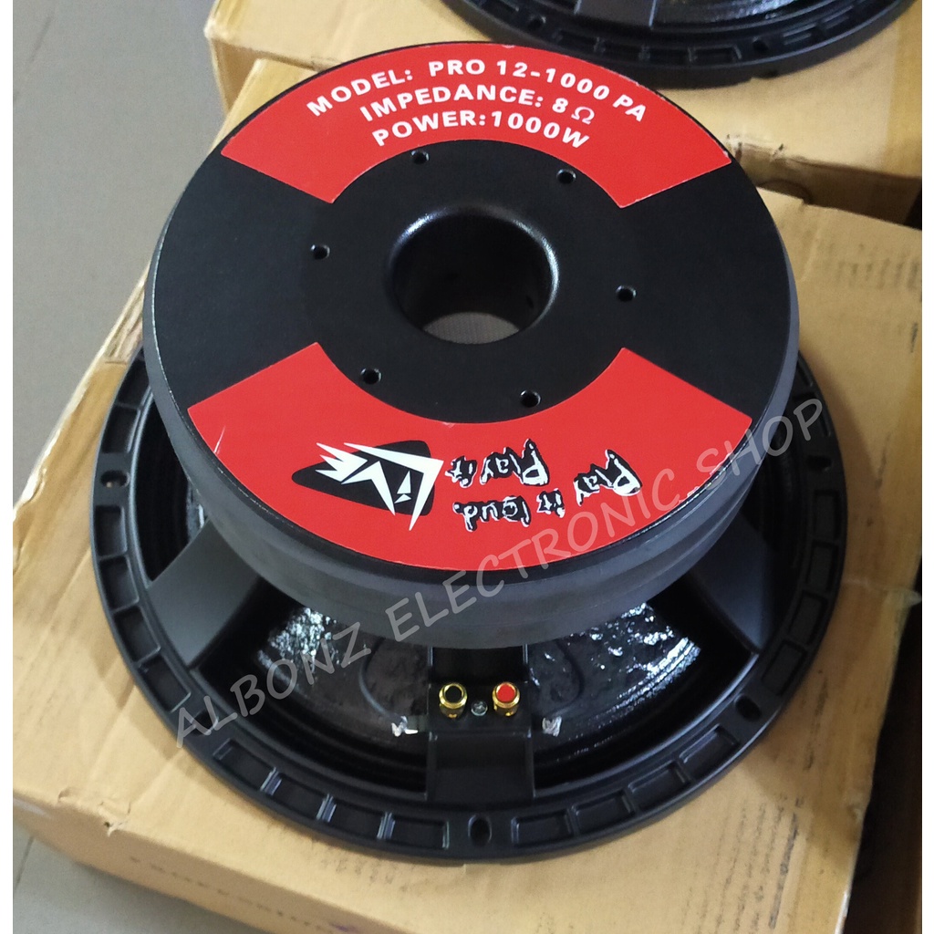 Live Pro 12 1000 PA 1000Watts Dual Magnet SubWoofer Speaker | Shopee ...