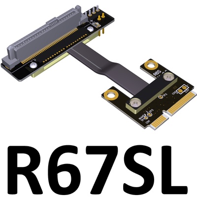 Riser U.2 Interface U2 to M2 key a.e. SFF-8639 mini Pcie Solid State ...