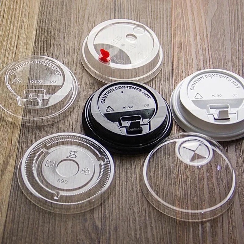 LIDS 90mm 95mm 98mm for Plain Plastic Cups/U cups/ Slim/ Coffee cups ...