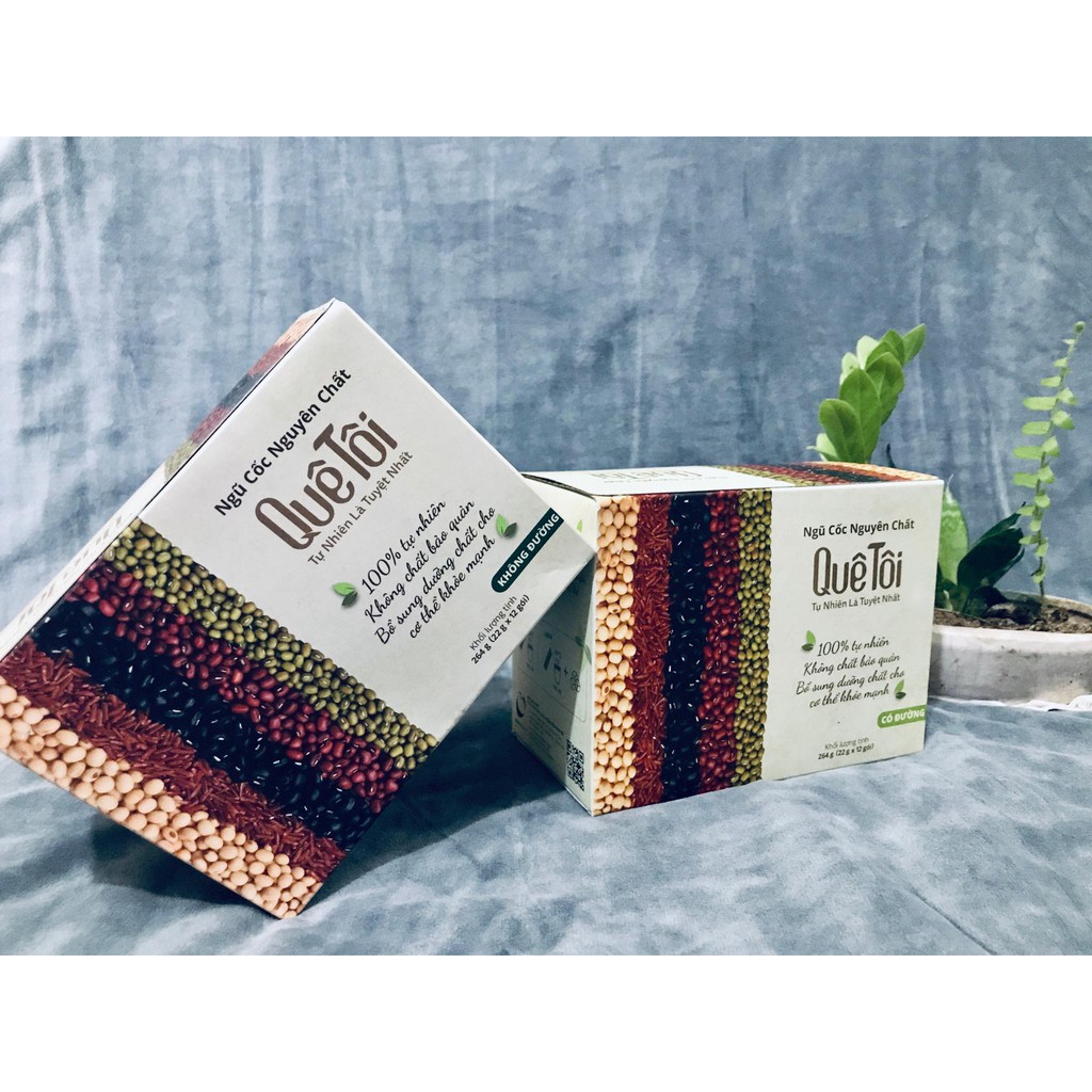 My Hometown pure cereal (Box of 12 packs), 4 types of soybeans/black ...