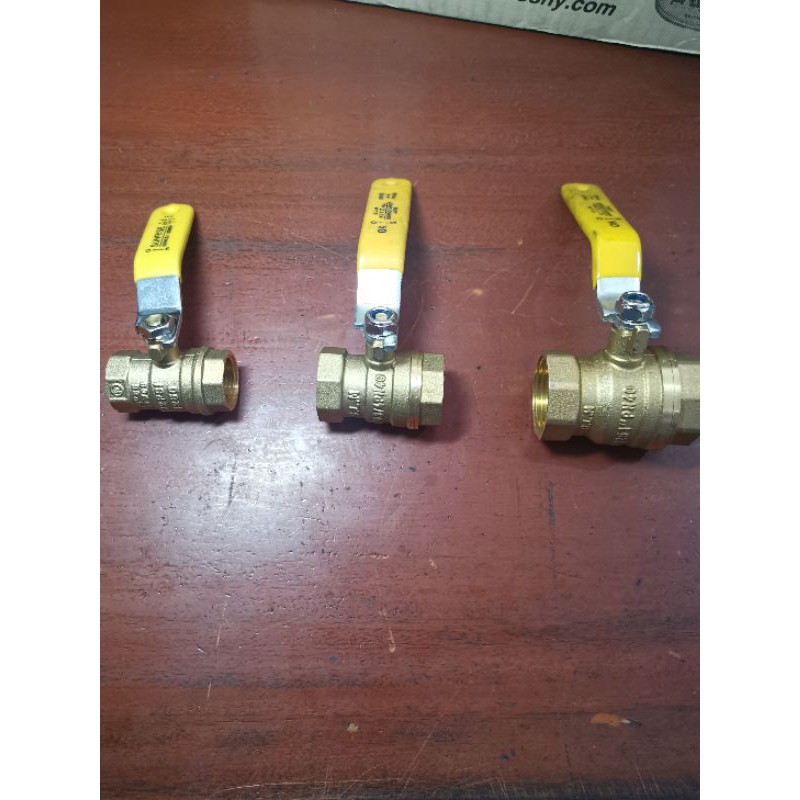 Sunrise brass copper ball valve. size 1/2 ,3/4, 1inch. | Shopee Philippines