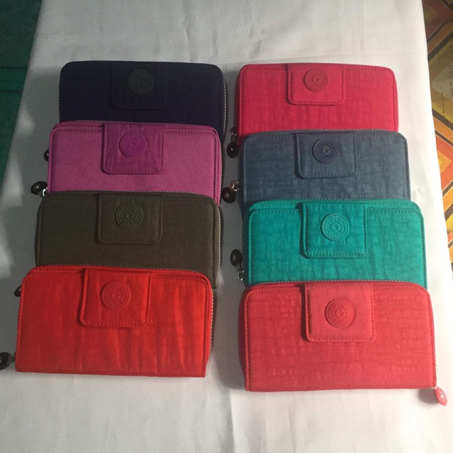 Kipling Long Wallet with snap flop. | Shopee Philippines