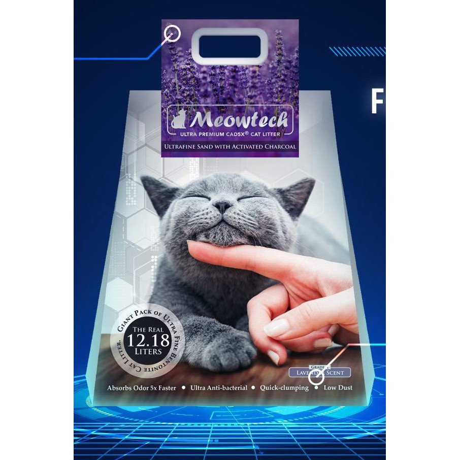 Meowtech Ultra Premium Cat Litter 12.18L | Shopee Philippines